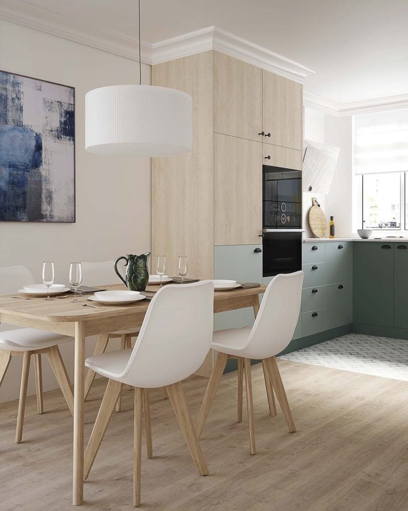 15 Kitchen Ideas With Integrated Dining Areas - 15 Kitchen Ideas With ...