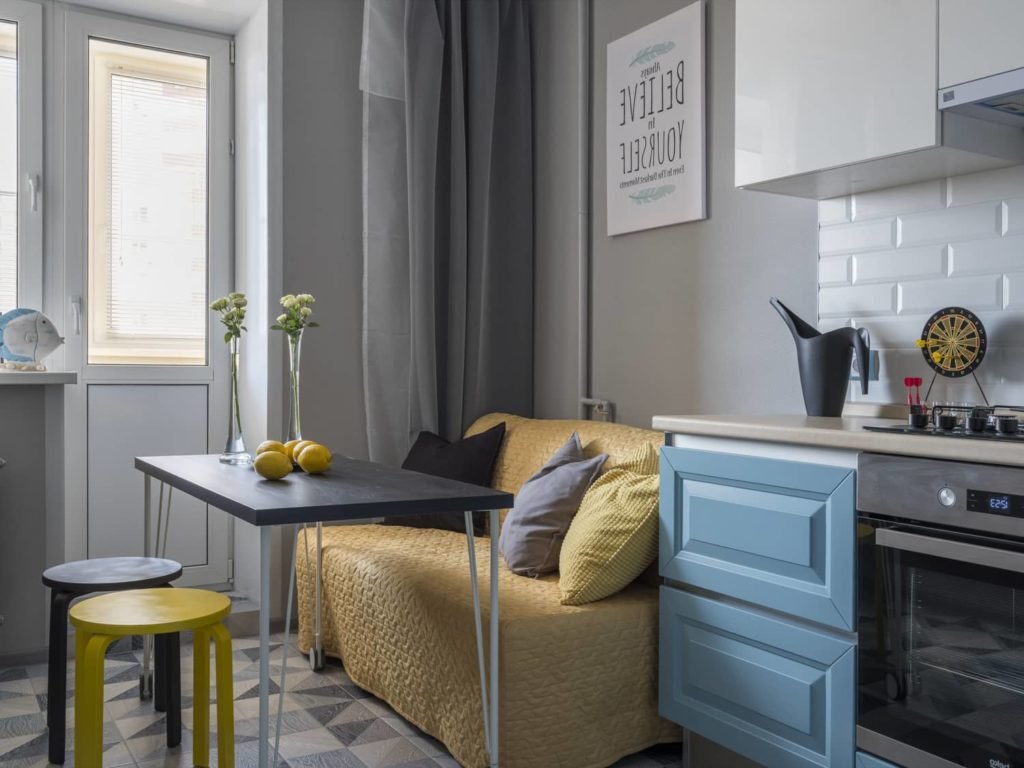 15 Small Kitchen Design Ideas in 10 Sq Meter Space - 15 Small Kitchen ...