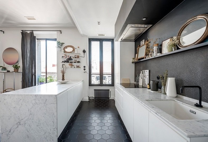 18 to Make Kitchens Without Upper Cabinets Stylish and Practical - 18 ...