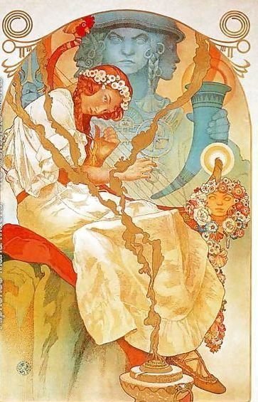 Czech Art Nouveau Painter: Alphonse Maria Mucha - Czech Art Nouveau ...