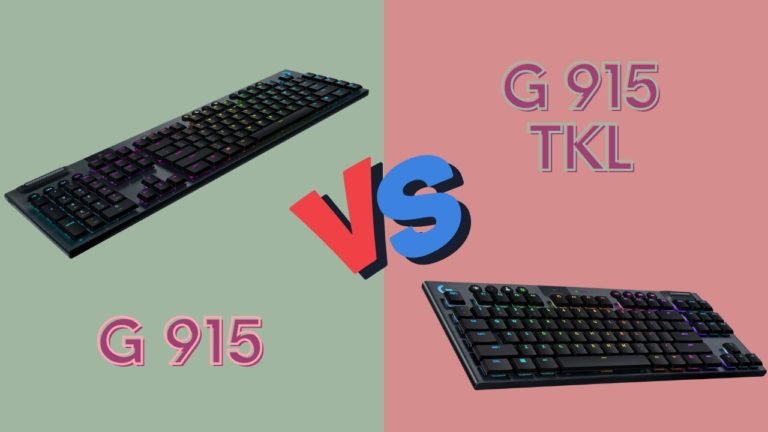 Logitech G915 vs G915 TKL: What’s the difference? - Logitech G915 vs ...